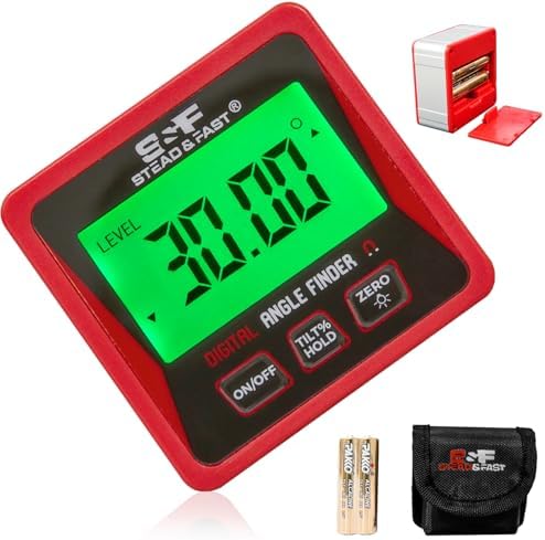 Digital Angle Finder with Electronic Laser - 4-side Strong Magnetic ...