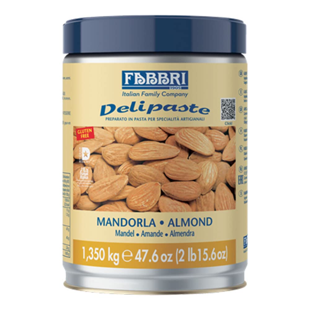 Amazon.com: Fabbri Delipaste Almond, Flavoring Compound for Gelato, Ice ...