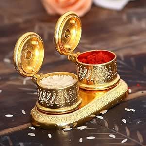 Buy Decotrendz Impex Handcrafted Chopda for Roli-Chandan, Chawal-Akshat ...