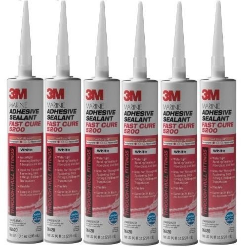 Amazon.com: 3M 06520 White Marine 5200 Fast Cure Sealant 10 fluid ounce ...