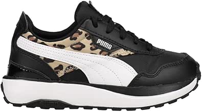 Amazon.com | PUMA Toddler Girls Cruise Rider Summer Roar Leopard Lace ...