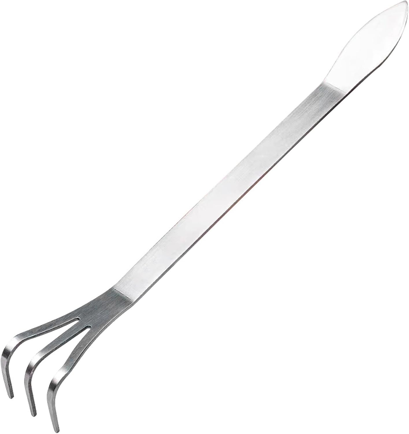 Amazon.com : Mini Rake Garden Rake for Leaves Rake for Gardening 9 Inch ...