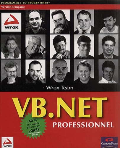 Amazon.com: VB.NET PROFESSIONNEL (WROX PRESS) (French Edition ...
