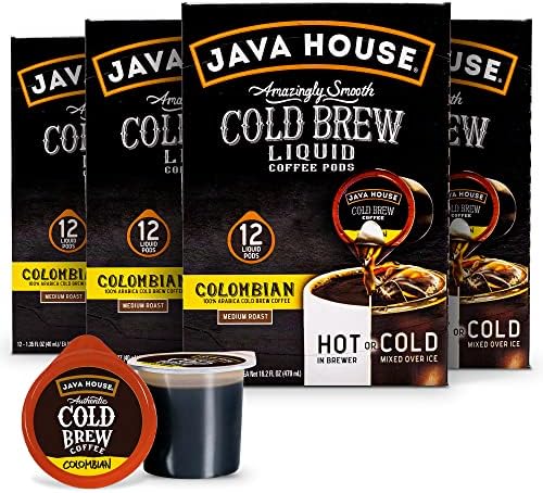 Amazon.com: Java House Cold Brew Coffee On Tap, (128 Fluid Ounce Box ...