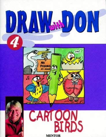 Amazon.co.jp: Cartoon Birds (No. 4) (Draw with Don) : Conroy, Don: 洋書