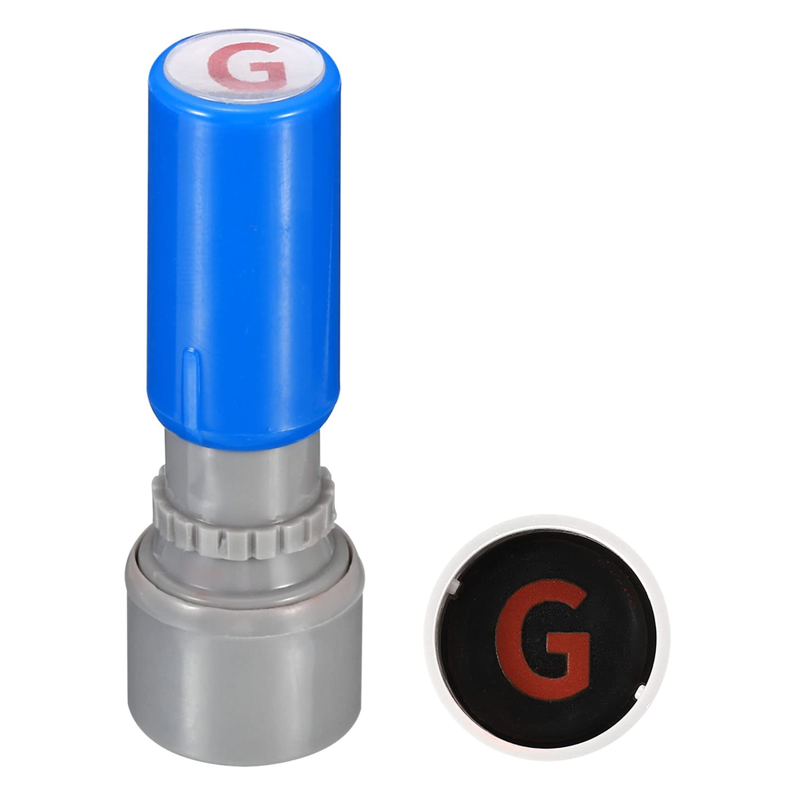 Amazon.com : PATIKIL Letter Stamps Self Inking, Character G 7mm ...