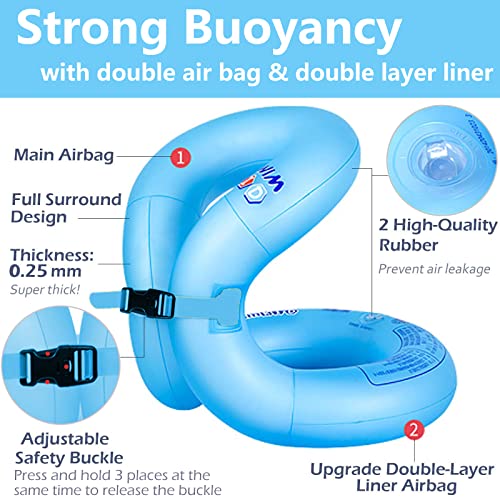 Ctxtqtdt Inflatable Pool Floats for Kids, Swimming Floats for Children ...