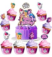 Amazon.com: Treasures Gifted Officially Licensed My Little Pony Cake ...