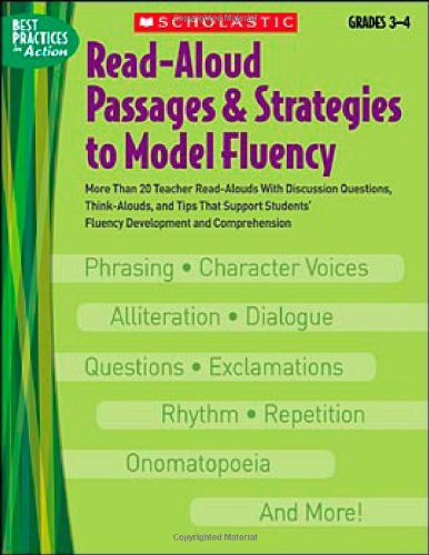 Amazon.com: Read-Aloud Passages & Strategies to Model Fluency: Grades 3 ...