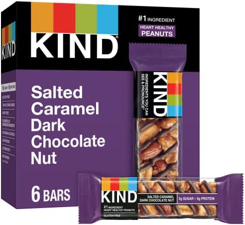 Amazon.com: KIND Bars, Dark Chocolate Nuts and Sea Salt, Healthy Snacks ...