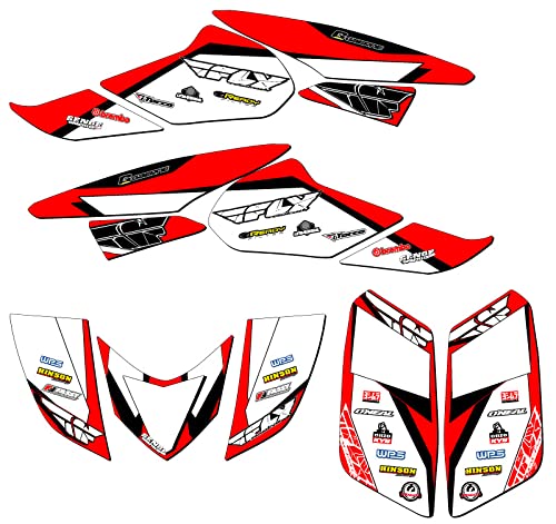 Amazon.com: 2006-2019 TRX 250EX 13 Fly Red Senge Graphics Kit ...