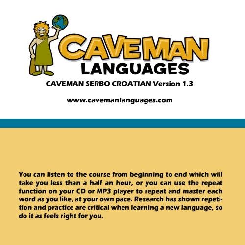 Caveman Languages Serbo Croatian Course: Caveman Languages: Amazon.in ...