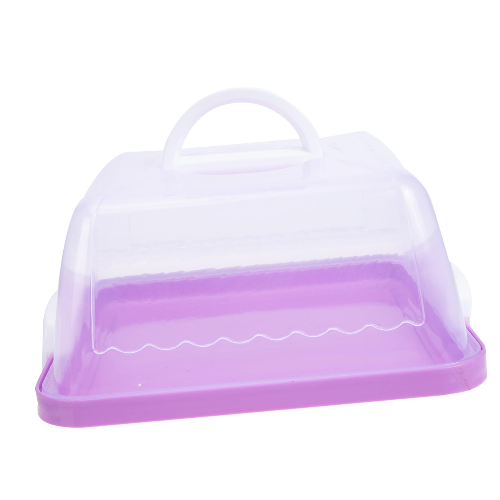 Amazon.com: COLLBATH Portable Cake Box Cake Dish Cake Stand Square Cake ...