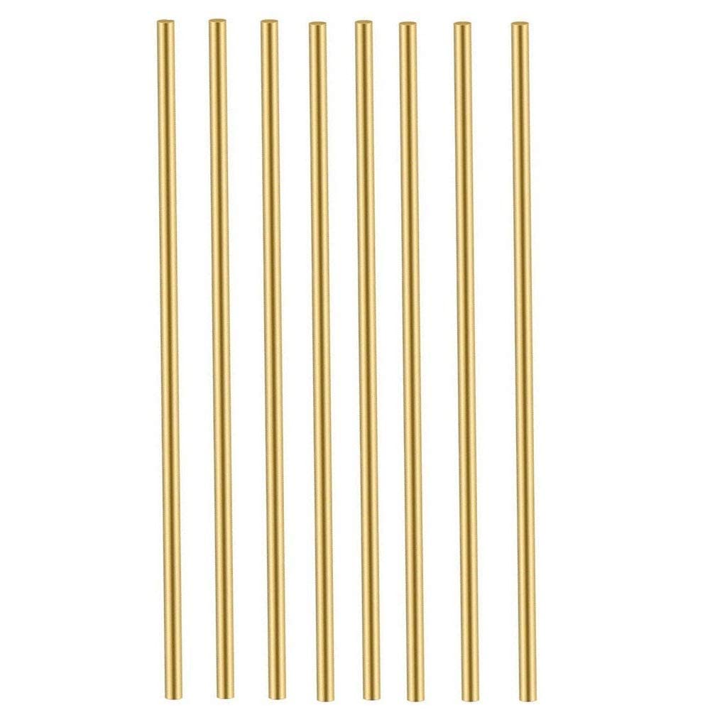 METAL FORT Brass Round Rods,Metal Solid Shaft Rod (1mm Dia x 300 mm ...