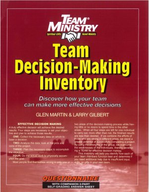 Amazon.com: 10-Pack Team Decision-Making Inventory: 9781570523564: CGO ...