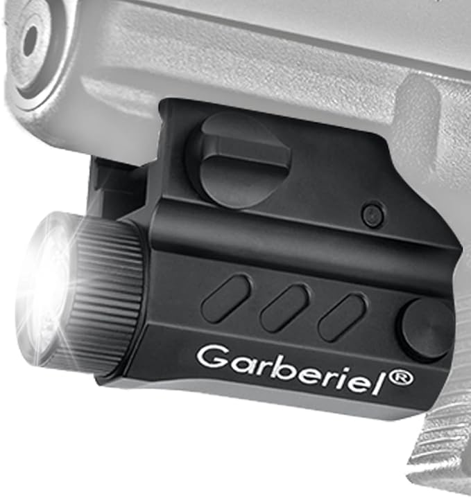 Amazon.com: HECLOUD Tactical Handgun Flashlight, 550 Lumens Waterproof ...