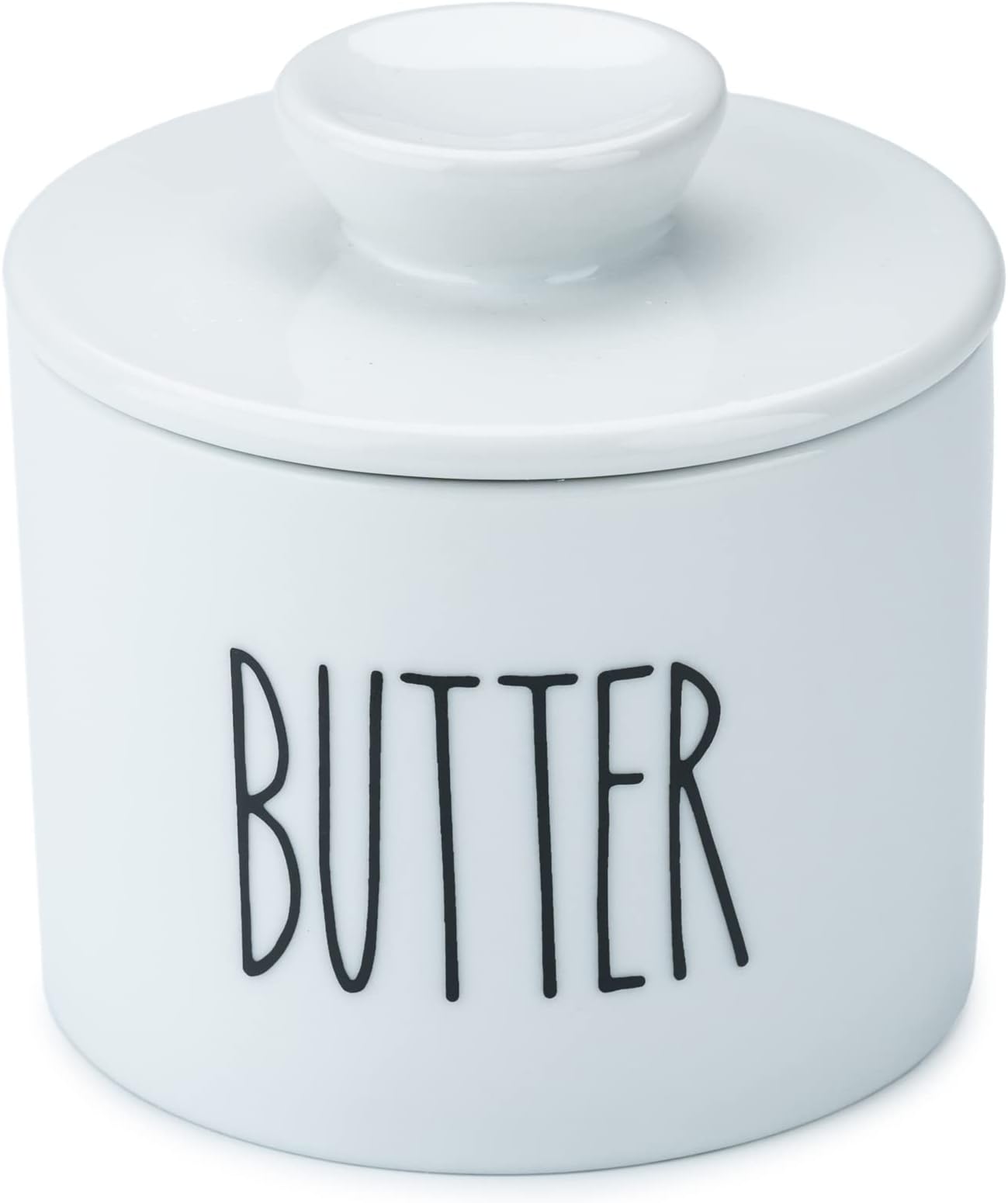 Amazon.com | Heartland Home Porcelain French Butter Crock for Counter ...