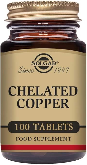 Amazon.com: Solgar Chelated Copper Tablets, 100 Count : Health & Household