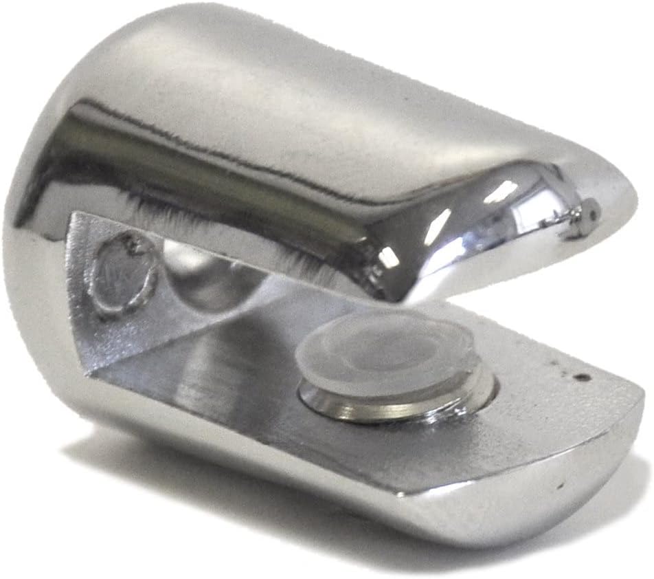Hafele 2 Chrome Finish Glass Shelf Support : Amazon.co.uk: DIY & Tools