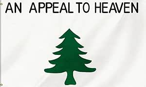 Amazon.com : TOCRTSV An Appeal to Heaven Flag 3x5FT- Heavy Duty Pine ...