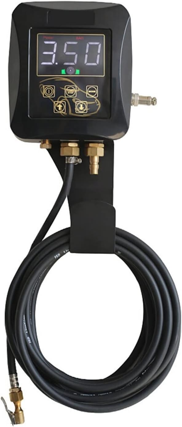 JADERY 220V 40W Fully Automatic Wall-Mounted Tire Inflator LED Digital ...