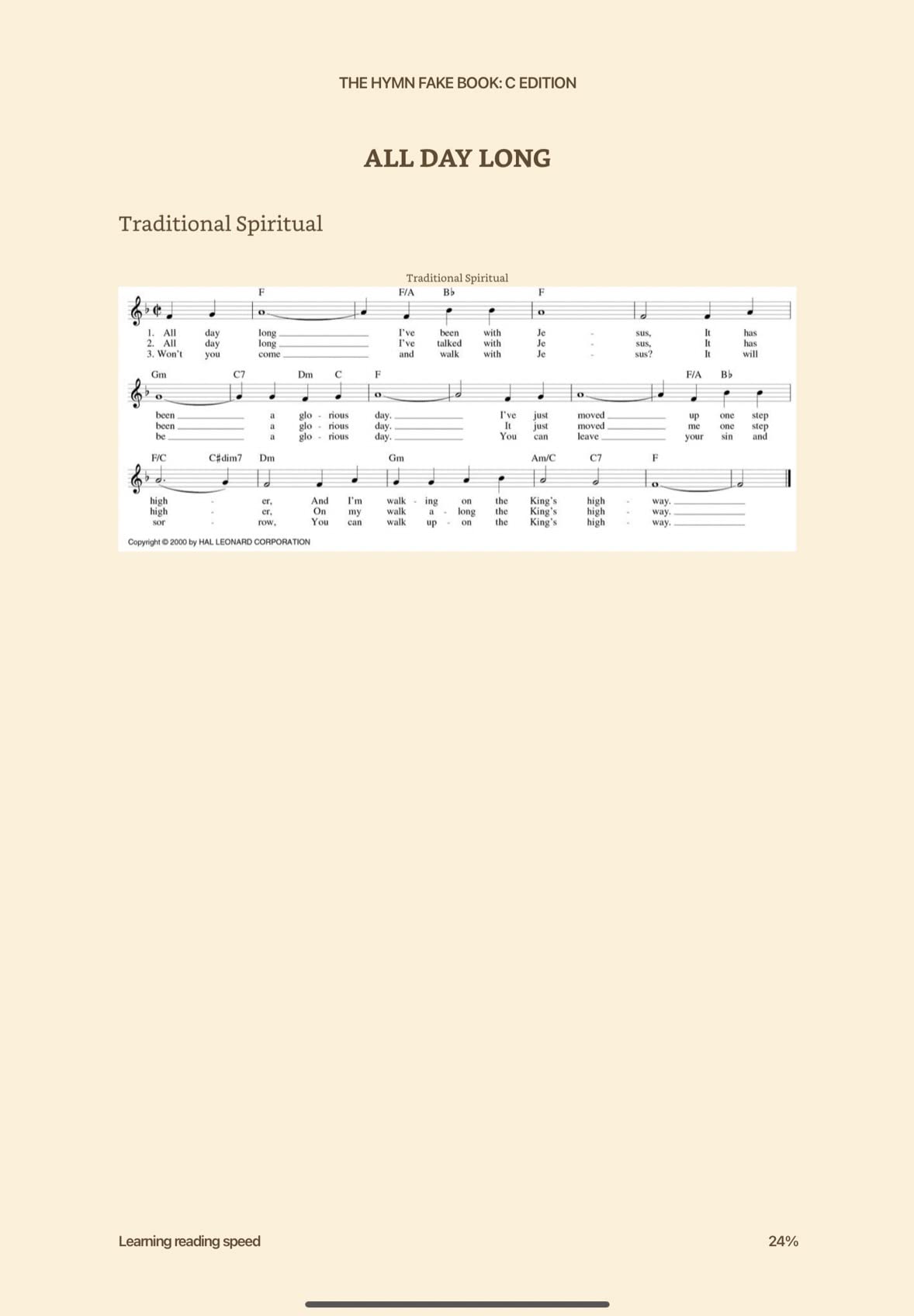 The Hymn Fake Book: C Edition - Kindle edition by Hal Leonard ...