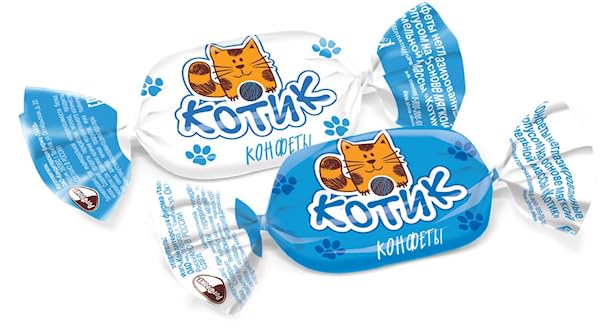 Amazon.com : Kotik, Individually Wrapped Toffee Candy with Caramel ...