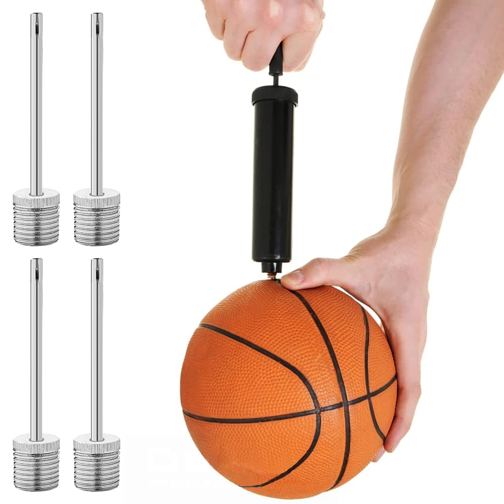 Rugby Ball 50 Pcs Ball Pump Needles - Universal Metal Inflator Needles ...