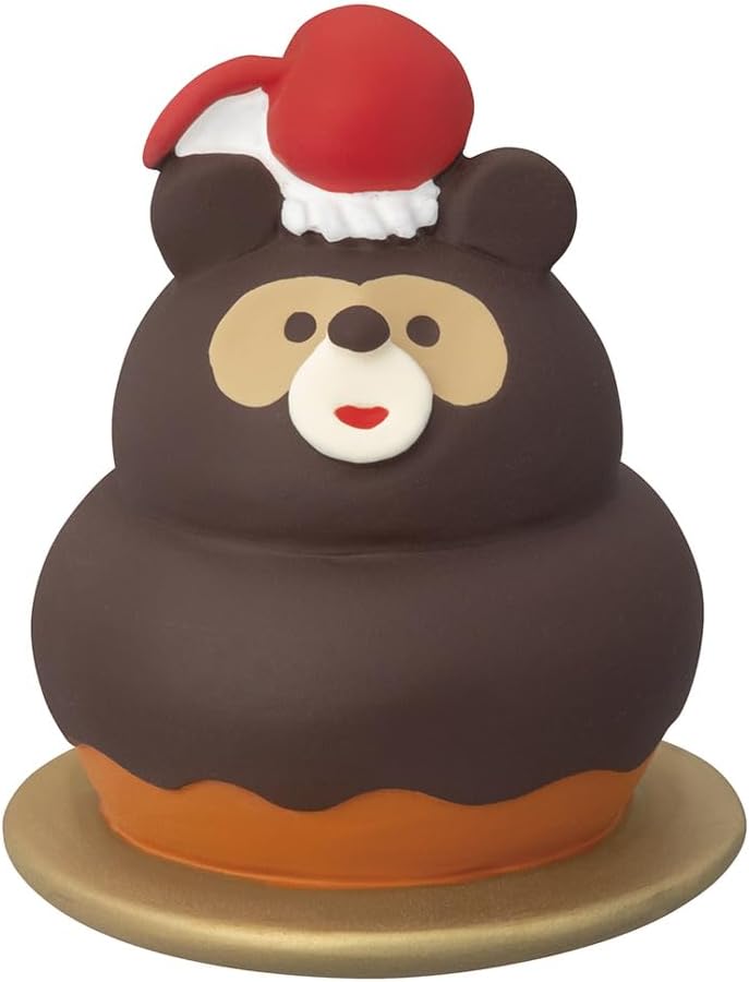 Amazon.co.jp: デコレコーポレーション concombre たぬきケーキ サイズ：約W3.2 H3.8 ZCB-47531 ...