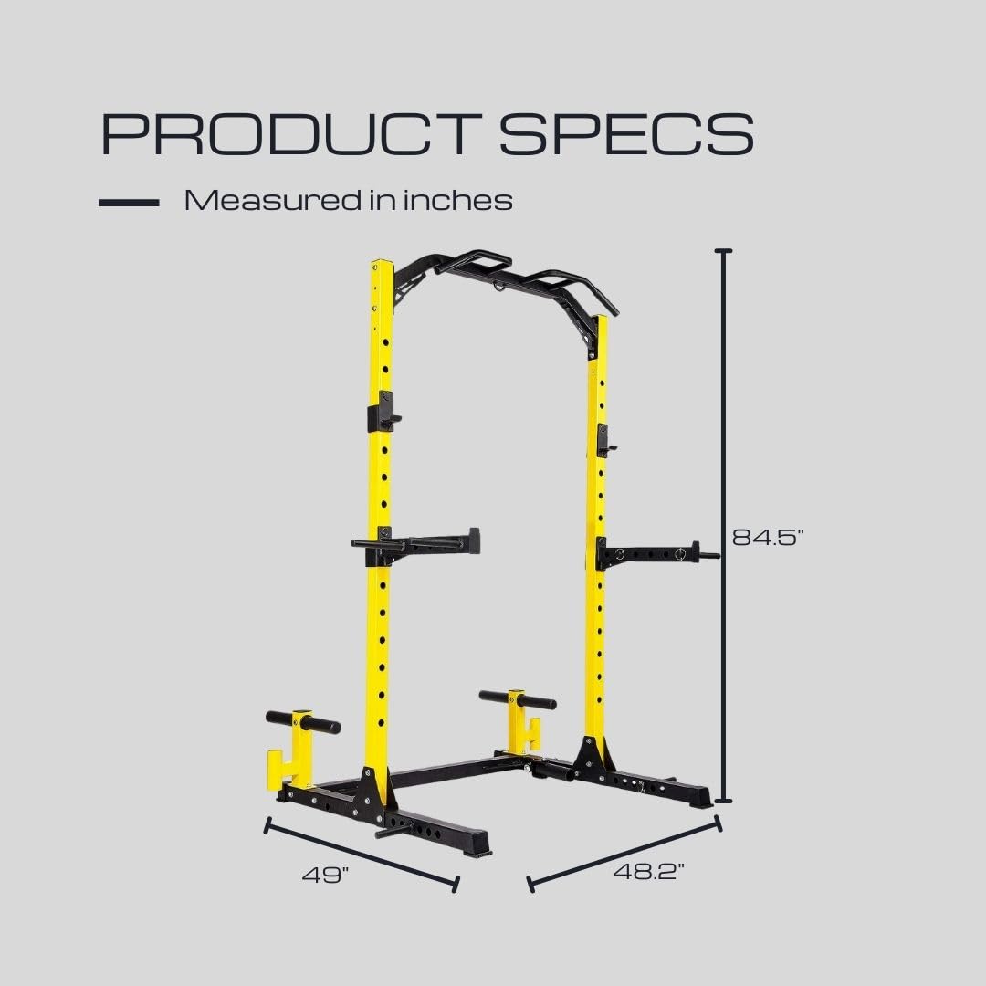 Snapklik.com : HulkFit Pro Series Gen 2 Squat Stand Multigrip Pullup Bar