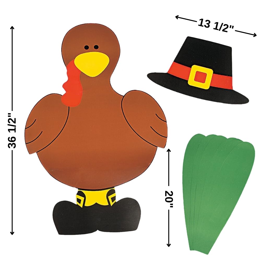 Turkey Template For Bulletin Board