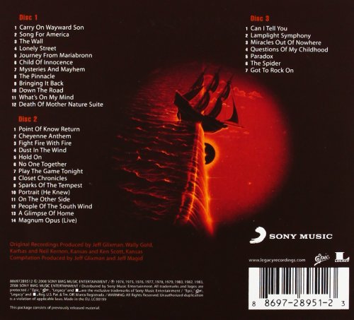 Kansas — box sets & multi-disc compilations — pros and cons of each ...