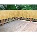 Amazon.com: Hawaiian Luau Grass Raffia Fringe Banner Table Skirt for ...