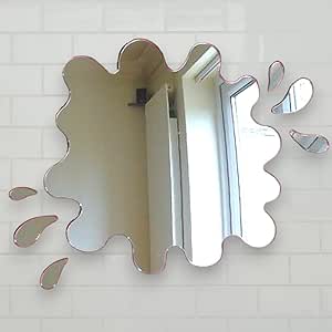 Amazon.com: Super Cool Creations Puddle Mirrors with Six Splash Mirrors ...