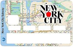 Sticker pour Carte bancaire, New york City Subway - Différenciez et ...
