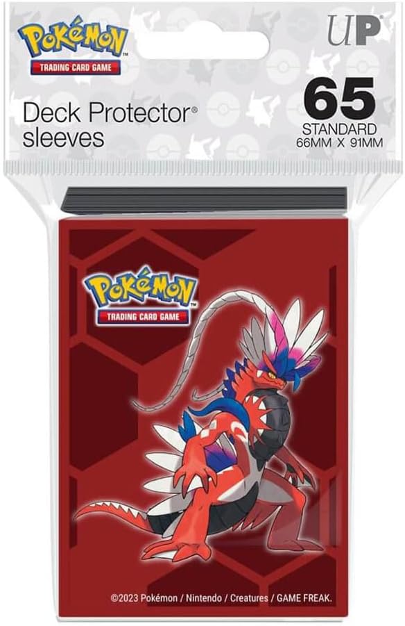 Amazon.com: Ultra PRO - Pokémon Koraidon 65ct Deck Protector Card ...