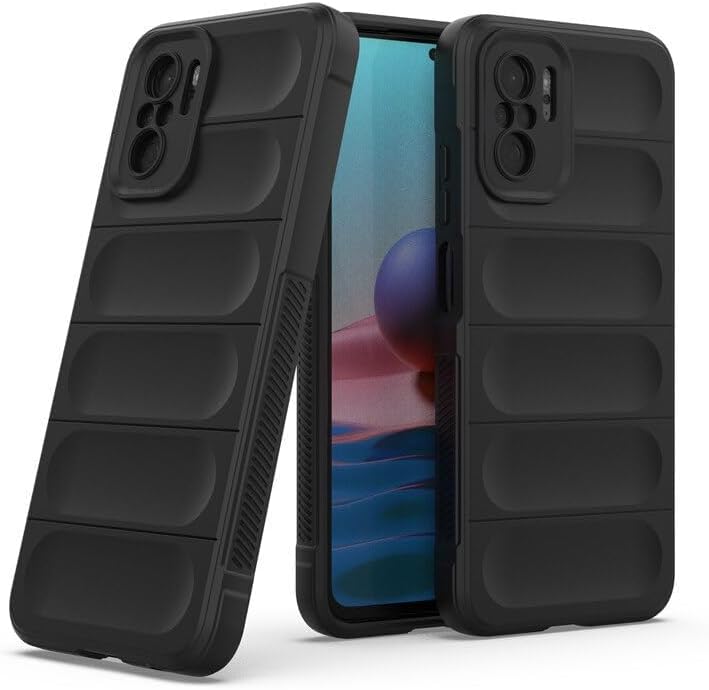 MOBITUSSION Silicone Matte Back Cover Designed for Redmi Note 10 ...