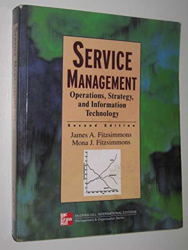 Buy Service Management: Operations, Strategy, Information Technology ...