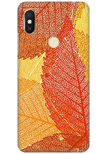 Dry Autumn Leaves Printed Back Cover Phone Case for Redmi Y2 Back Cover ...