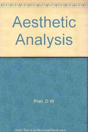 Aesthetic Analysis: Prall, D W: Amazon.com: Books