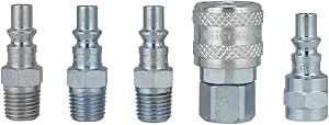 Milton S-213 1/4" NPT A Style Coupler and Plug Kit - 5 Piece : Buy ...