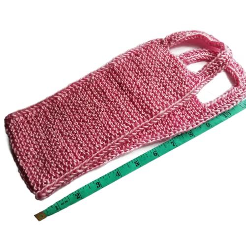 Amazon.com: Exfoliating Knitted Back Scrubber Handles Two Sides Body ...