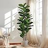 Amazon.com: Yepdin Faux Fiddle Leaf Fig Tree 6 FT - Artificial Ficus ...