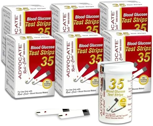 Amazon.com: Redi-Code Test Strips 250 Count, No Manual Coding, Glucose ...