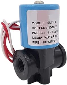 Amazon.com: ELTOX SLC-1 2 Way Plastic Water Dispenser Mini Solenoid ...