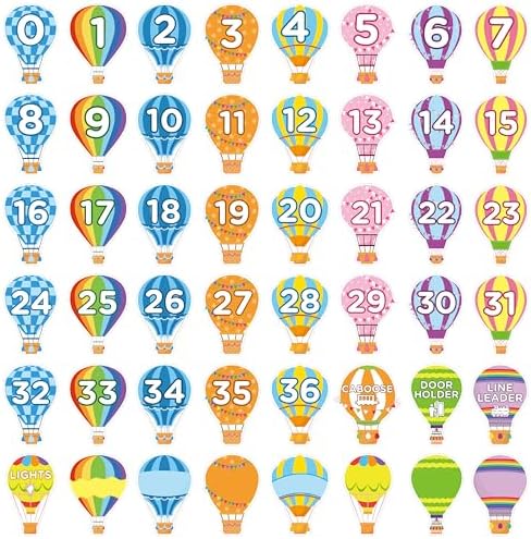 Amazon.com: CPicdn Line Up Spots Dots - 48Pcs Numbers Spot Markers ...