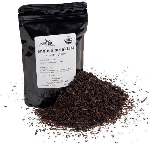Amazon.com : Teas Etc English Breakfast Organic Loose Leaf Black Tea 3 ...