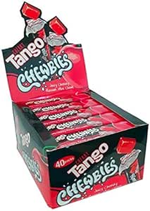 Cherry Tango Chewbies Hard Mini Chews Sweets 30g (Pack of 40) : Amazon ...