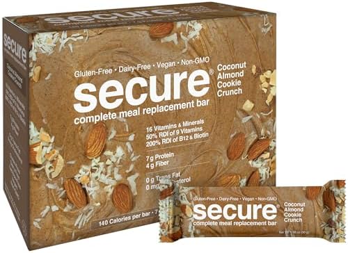 Amazon.com : ANDREW LESSMAN Secure Complete Meal Replacement Bars ...