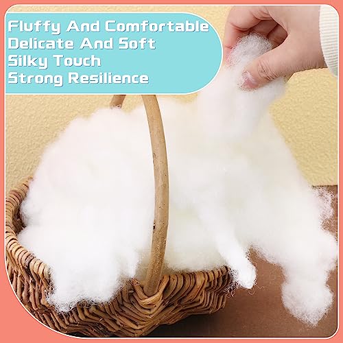 Snapklik.com : 900g/317oz Polyester Fiber Fill, Premium Fiber Fill ...